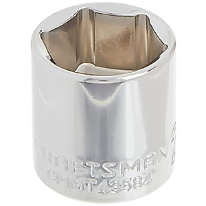 CRAFTSMAN Shallow Socket, Metric, 3/8-Inch Drive, 21mm, 6-Point (CMMT43584)