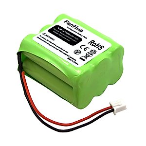 Fanhua 2000mAh 7.2V Replacement Battery for 2Gig BATT1X,BATT2X,BATT1,GC2 2GIG-CNTRL2 2GIG-CP2 GCKIT311 Go Control Security Panel Alarm System 6MR2600AAY4Z 10-000009-001 10-000013-001 Linear PERS-4200