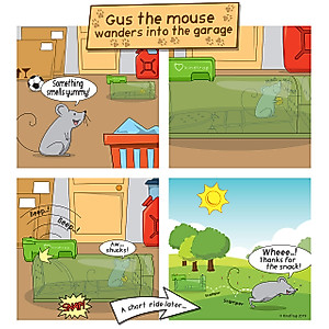 KindTrap - Humane Live Mouse Trap w/Smart Alarm - Audible Alert -Pet Friendly