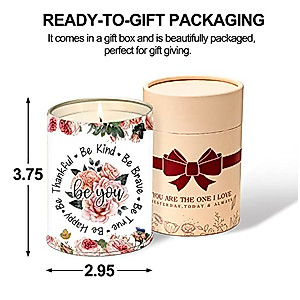 Anniversary Birthday Gifts for Women Wife - Christmas Gifts for Women - Wife Gifts - Valentines Romantic Gifts for Her - Mother's Day Gift for Mom Wife - Gifts for Her Lavender Candle 10 Oz