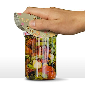 The Birds and the Bees Pattern Round Rubber Non-Slip Jar Gripper Lid Opener