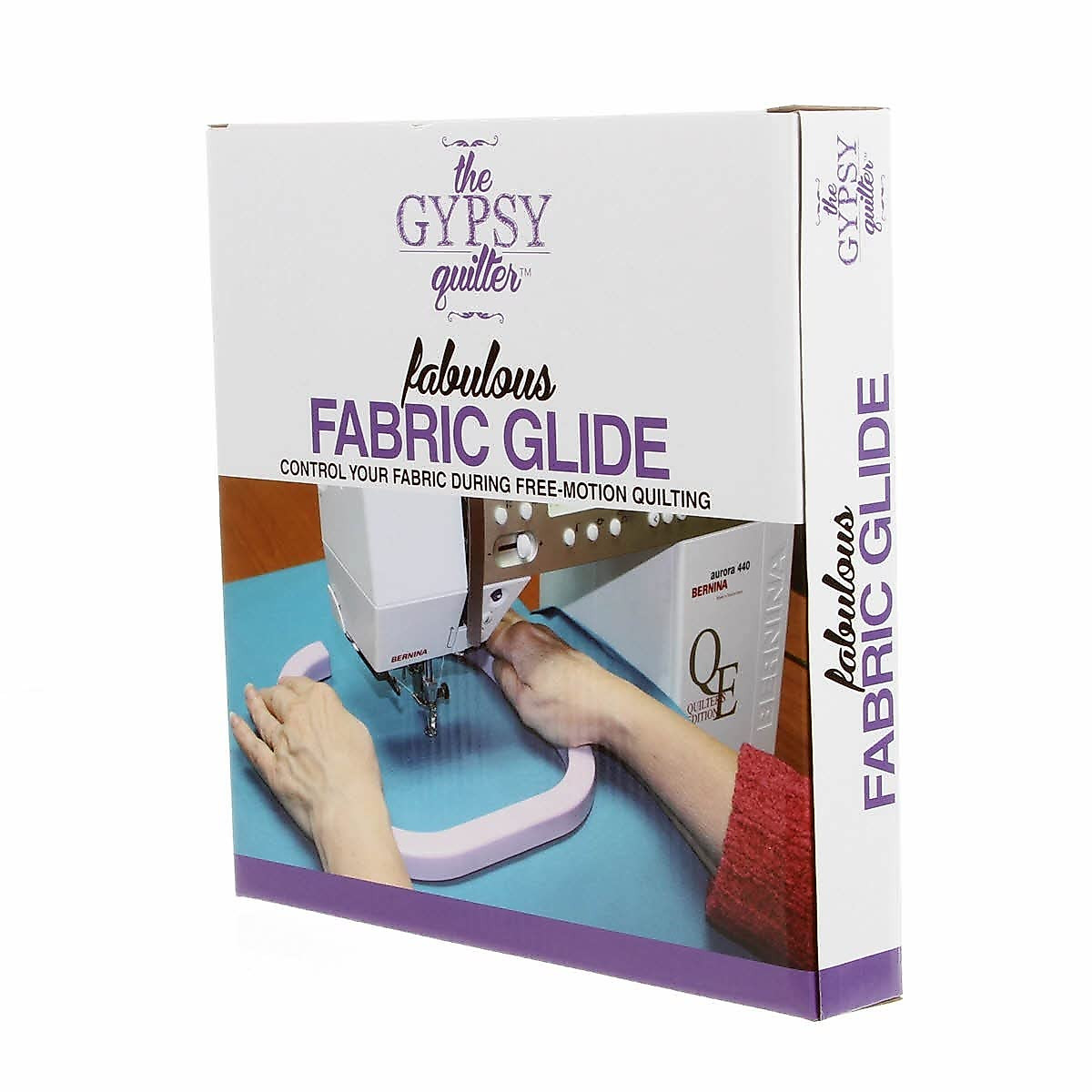 The Gypsy Quilter Fabulous Fabric Glide TGQ005, White, Regular