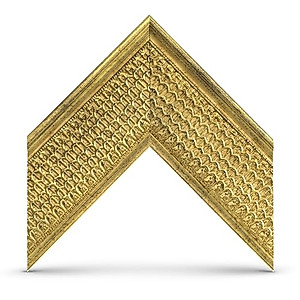 Frame My TV Deco TV Frames - Gatsby Gold Smart Frame Compatible ONLY with Samsung The Frame TV (Fits 2021-2025, 65")