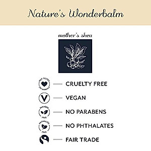 Mother's Shea Whipped Shea Butter (Vanilla, 2 Oz Tins - Set of 3) 100% Pure Raw Unrefined African Shea - Organic, Sustainably-Sourced Ingredients - Natural Skin & Hair Care