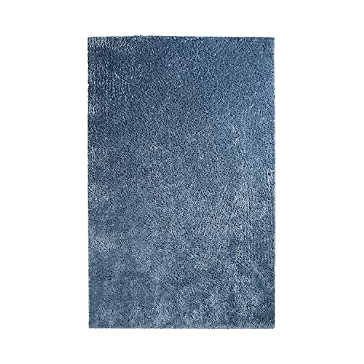 SUPERIOR Indoor Large Shag Area Rug with Cotton Backing, Ultra Plush and Soft, Fuzzy Rugs for Living Room, Bedroom, Office, Playroom, Kids, Home Floor Decor, Berlin Collection, 8' X 10', Blue