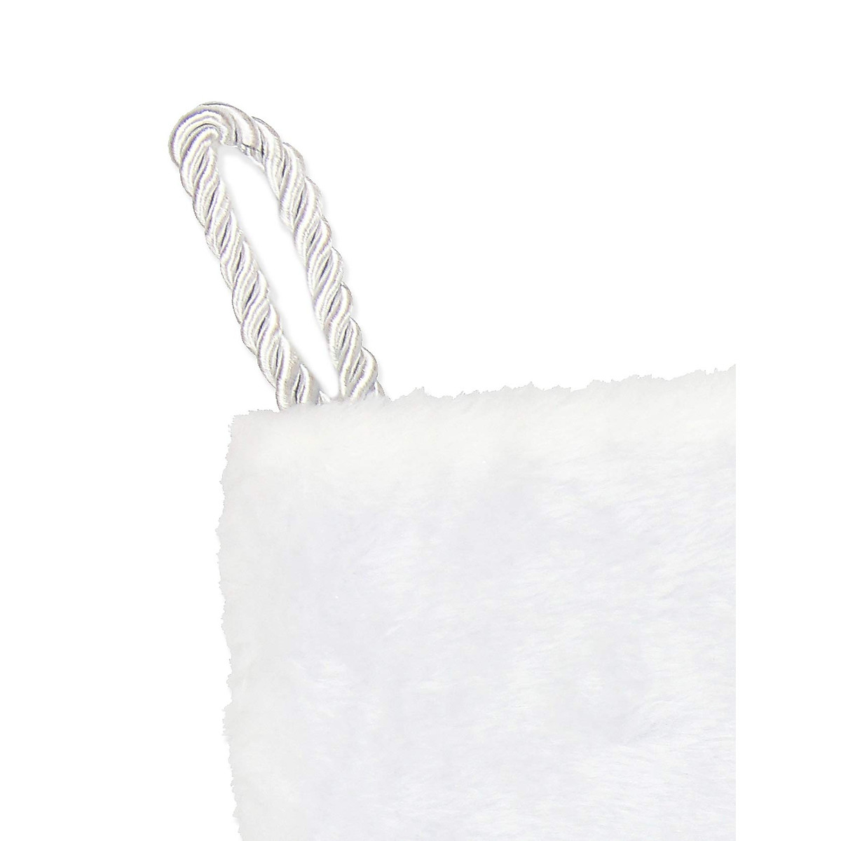 Peanuts Snoopy Kurt Adler Cuffed Satin Holiday Stocking (19", Blue/White)