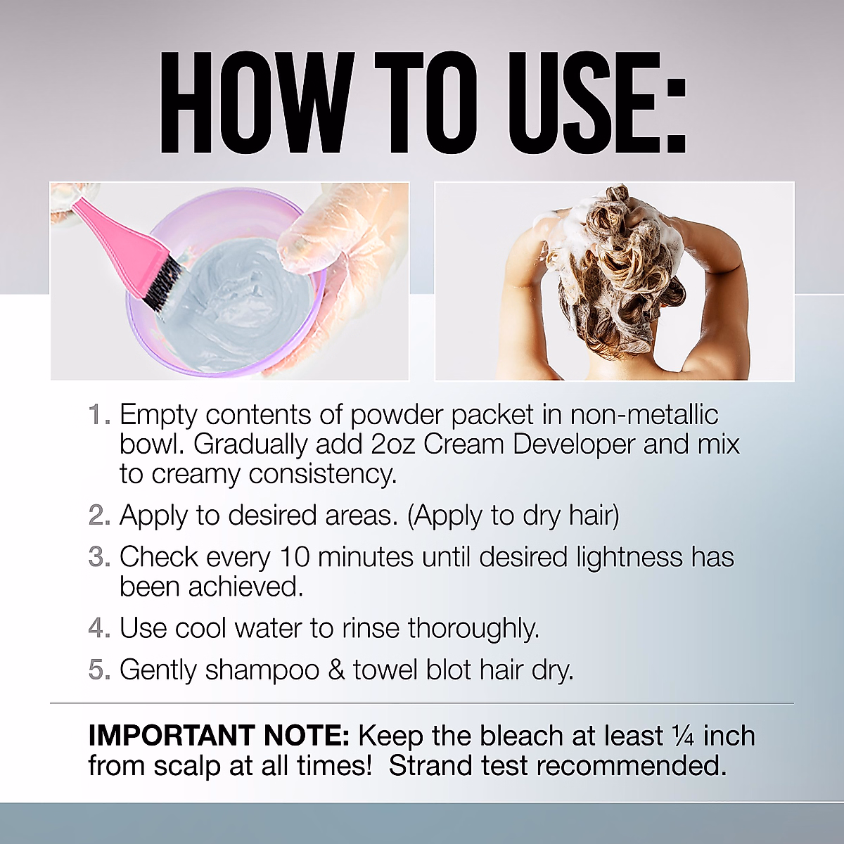 Punky Colour Lightning Fast 40 Vol Bleach Kit