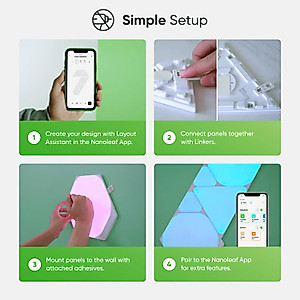 Nanoleaf Shapes Hexagons Bundle (10 Panels)