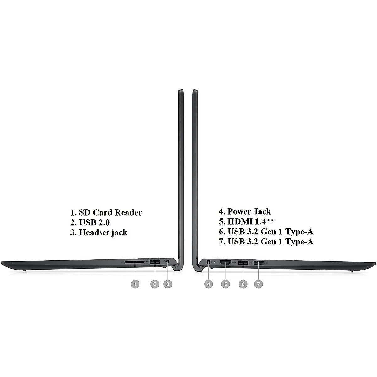 DELL 2023 Inspiron 15 Business Laptop, 15.6" 1920x1080 FHD, Intel i5-1135G7 2.4 GHz, 16GB, 512GB SSD Intel Iris Xe Graphics,Webcam, WiFi,Bluetooth, Carbon Black, Win 11 Pro