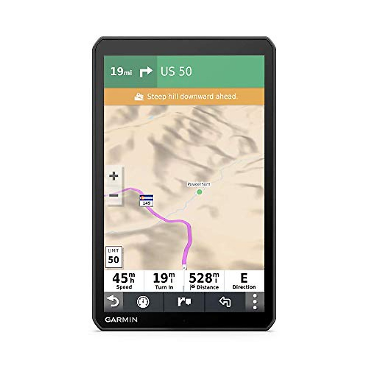 Garmin RV 890, GPS Navigator for RVs with Edge-to-Edge 8” Display, Preloaded Campgrounds, Custom Routing and More (Renewed)