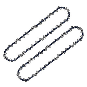 Kohnkdllc 14 Inch Chainsaw Chains .050" Gauge, 3/8" LP Pitch, 52 Drive Links S52 for Greenworks Husqvarna Poulan Echo Worx and for RYOBI RY3716, 2 pack