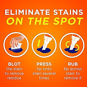 Tide Stain Remover for Clothes, Tide To Go Pen, Instant Stain & Spot Remover for Clothes, Travel & Pocket Size, 5 Count (Pack of 1)