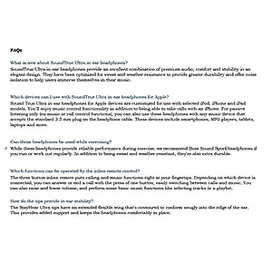 Bose SoundSport In-Ear Headphones, 3.5mm Connector for Apple Devices - Power Red