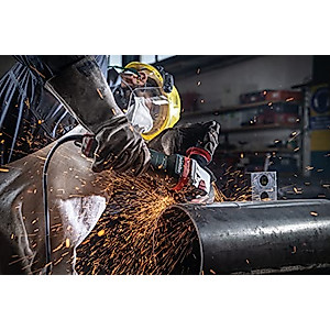 Metabo 6-Inch Angle Grinder | 14.5 Amp | 9,600 RPM | Electronics | Non-locking Paddle Switch | Mechanical Brake | M-Brush | Auto-Balance | Drop Secure | WEPBA 19-150 Q DS M-BRUSH,Green