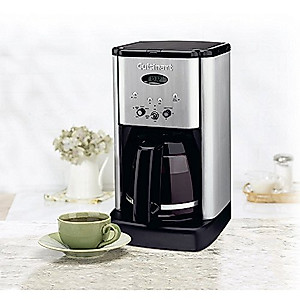 Cuisinart DCC-1200FR Brew Central 12-Cup Coffeemaker, Brushed Stainless Steel (Renewed)