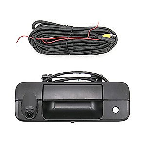 Tailgate Backup Camera Rear View Handle Compatible with Toyota Tundra 2007 2008 2009 2010 2011 2012 2013# 69090-0C040, 690900C040, 81213, TO1915113…