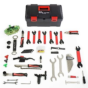 BikeHand 37pcs Bike Bicycle Repair Tool Kit with Torque Wrench - Quality Tools Kit Set for Mountain Bike Road Bike Maintenance in a Neat Storage Case