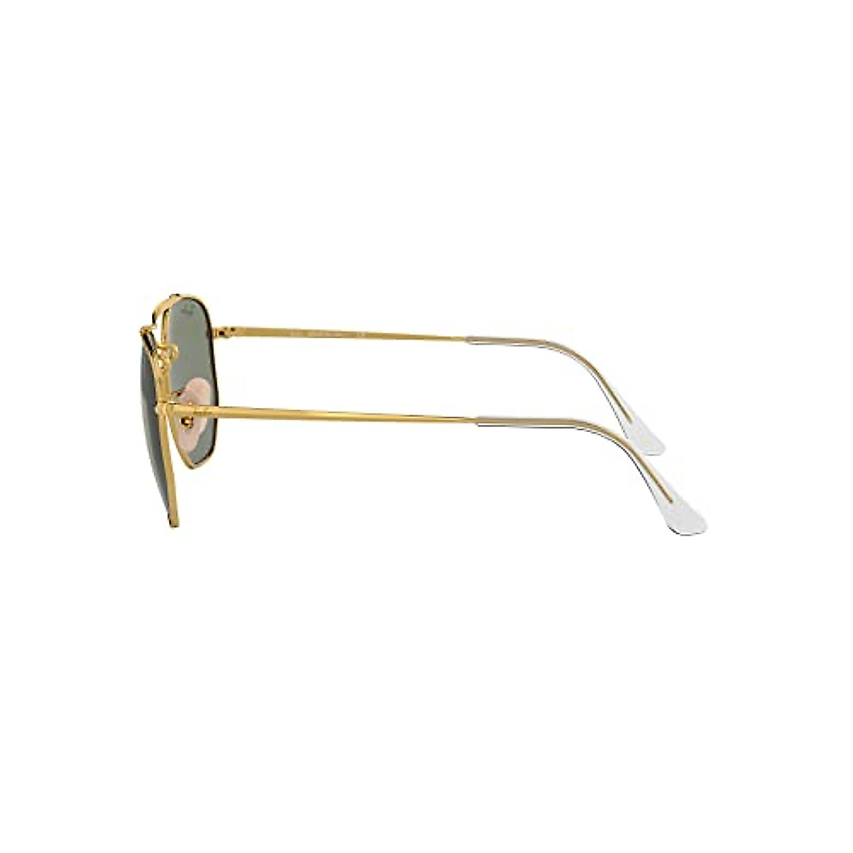 Ray-Ban RB3648 The Marshal Square Sunglasses, Gold/G-15 Green, 51 mm + 1