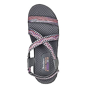 Skechers Reggae - Stay Together Gray/Purple 8 B (M)