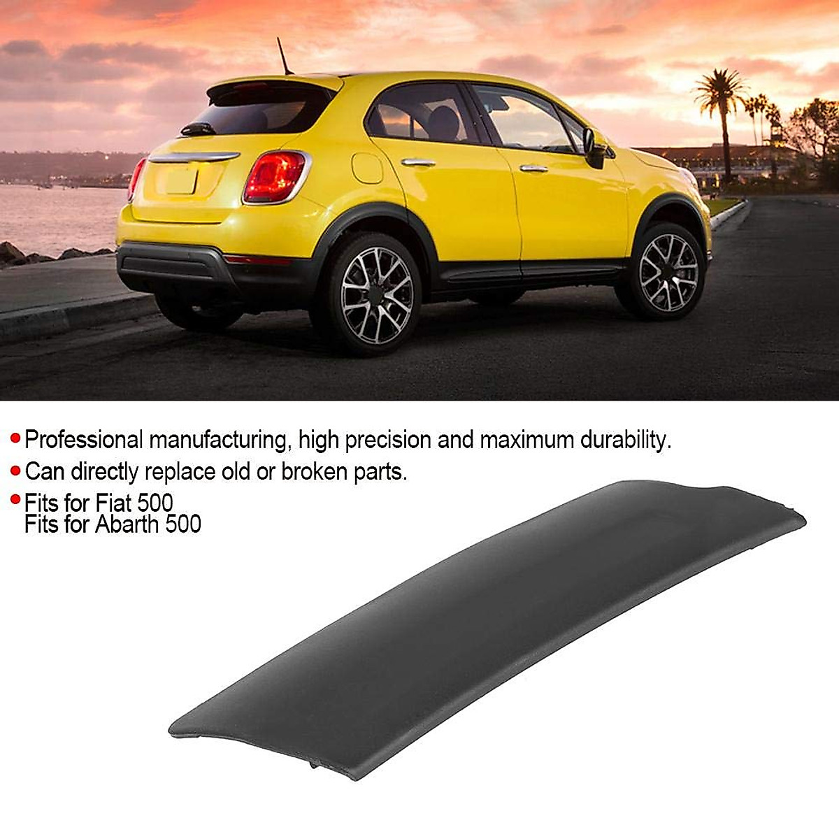 Wiper Scuttle Panel Trim, 735452712 Right Hand Wiper Scuttle Panel Trim Cover Fits for 500