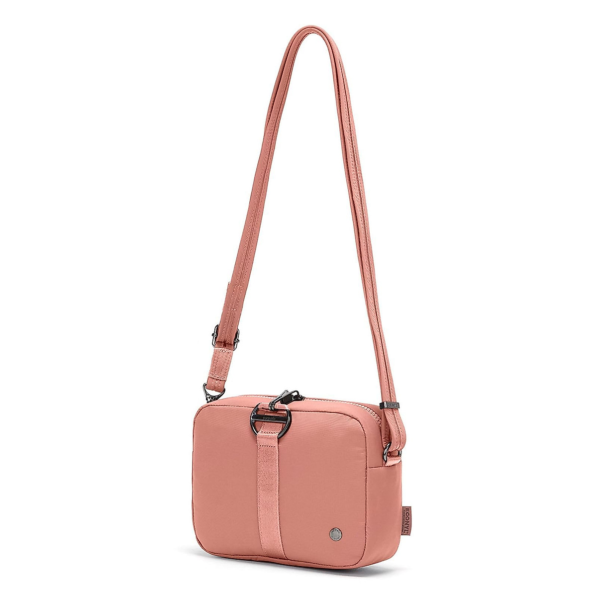 Pacsafe Citysafe CX 2.4L Anti Theft Square Crossbody, ECONYL Rose