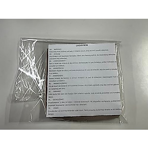 LASHVIEW Lash Tweezer, High Precision Stainless Steel Volume Eyelash Tweezers, Eyelash Extension Tweezers for Profissional Grafting lash Extension, LT02