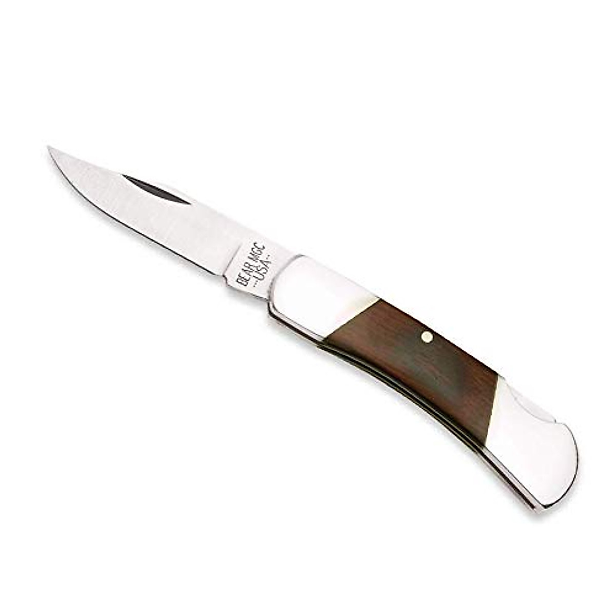 Bear & Son Cutlery Small Pocket Knife, 3-inch Gentleman's Knife, Rosewood Handle, High Carbon 2-1/8 Inch Blade (226R)