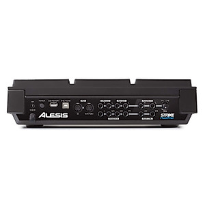Alesis Strike Multipad - 9-Pad Percussion Instrument with Sampler, Looper, 2 Ins and Outs, Soundcard, Sample Loading via USB Thumb Drives and 4.3-Inch Display,Black