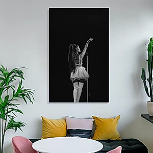 BIVEE Ariana Singer Grande 1 Art Poster 08x12inch(20x30cm) Print Canvas Poster Wall Art Decor Print Picture Paintings for Living Room Bedroom Decoration