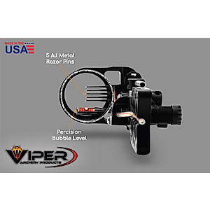 Viper Archery Products Bow Sight Daimondback 5 Pin VDBMT19