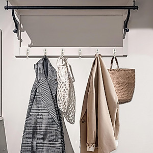 WODEGIFT 10 PCS Thickened Metal Wall Hook, Metal Wall Hooks for Coats, Heavy Duty Single Prong Wall Hooks with 20 Pieces Screws for Hanging Coats,Towel,Backpack, Hat, Dog Leashes, Coffee Mug