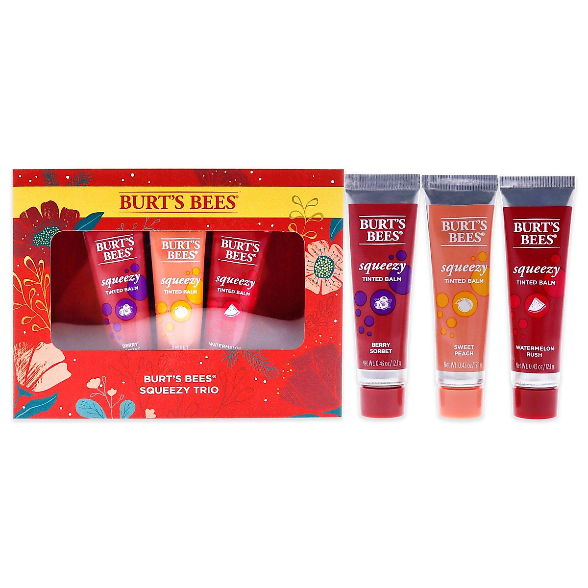 Burts Bees Squeezy Lip Tint Gift Set, 1 EA
