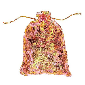 Tarini Gallery Set of 5 Rakhi for Brother Bhabhi and Bhatija Bhai Bhaiya Raksha Bandhan gift Rakhi Thread Rakhi with Roli Chawal and Greeting card gift pack in pouch/Potli bag (Set-2)