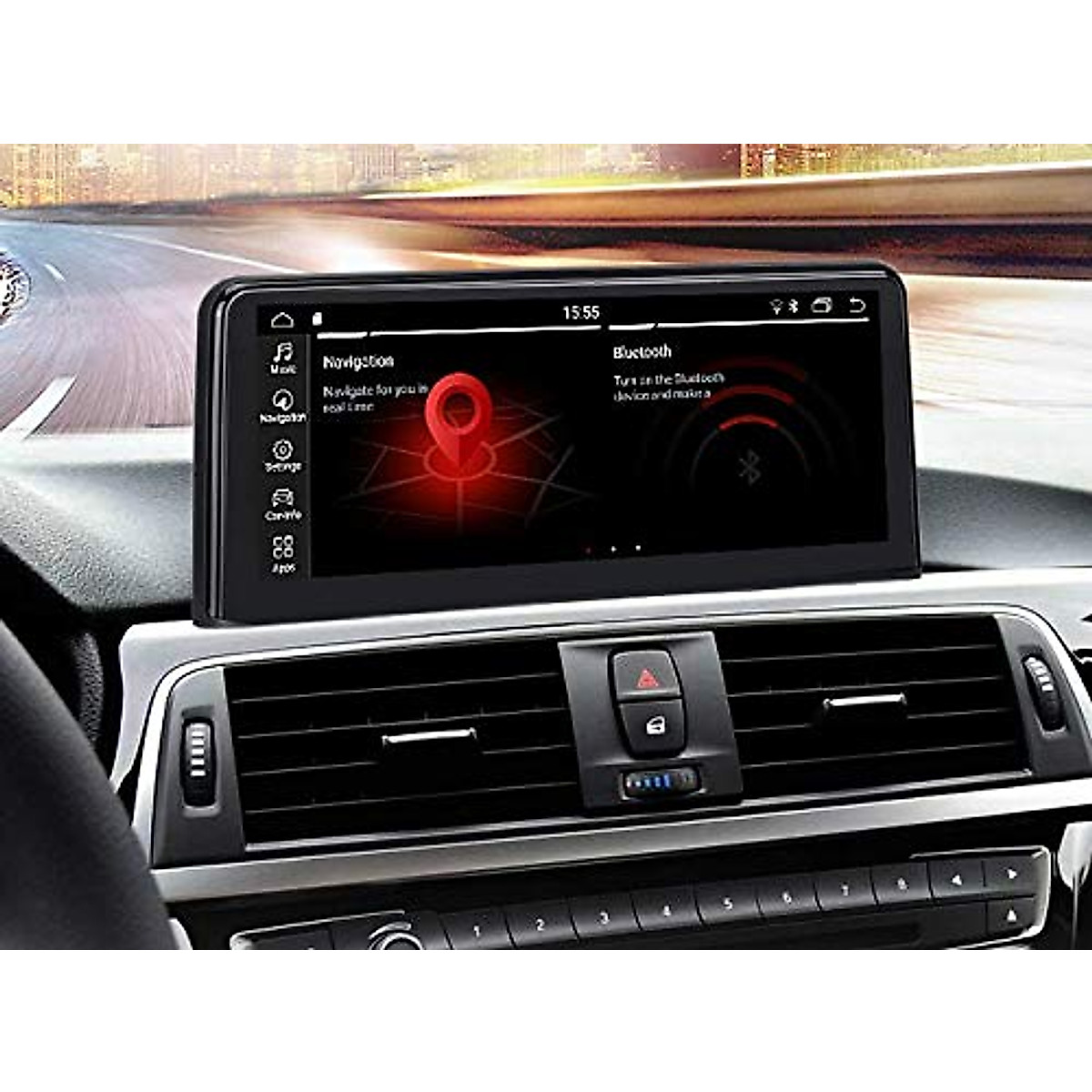 Android10 F30/F31/F32/F33/F34/F36/F80/F82/F83/F84 4+64G Black Screen Display Monitor GPS Navigation Audio Video Stereo Multimedia Player for BMW 3/4 M3 M4 2012-2016 NBT…