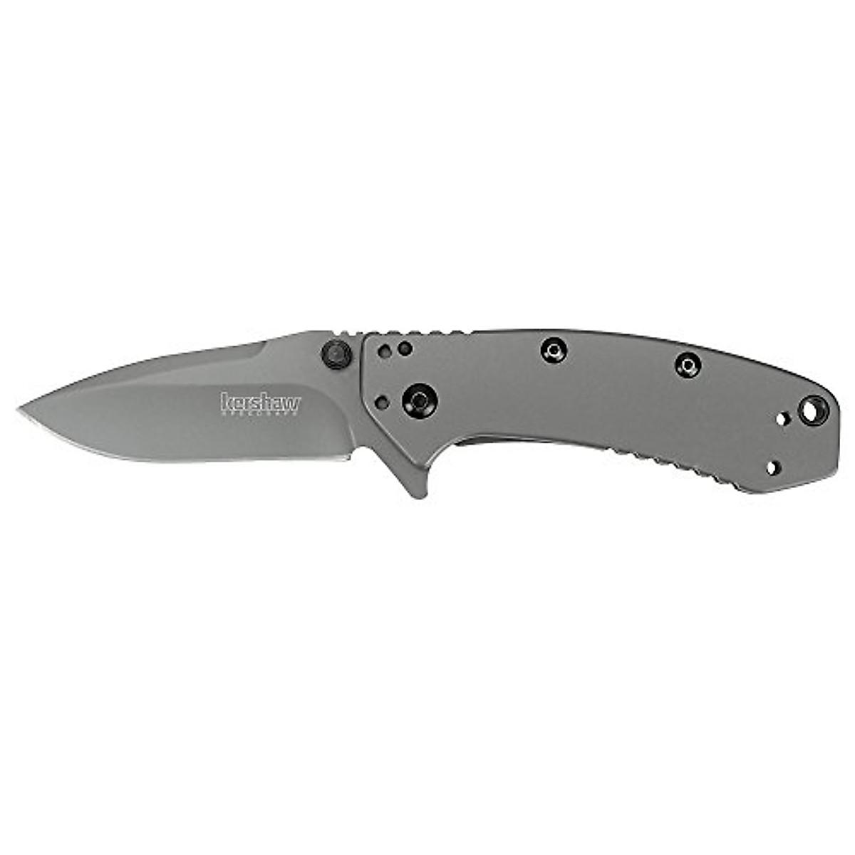 Kershaw Cryo Knife, 2.75" Stainless Steel Drop Point Blade, Assisted Opening Everyday Carry Pocket Knife