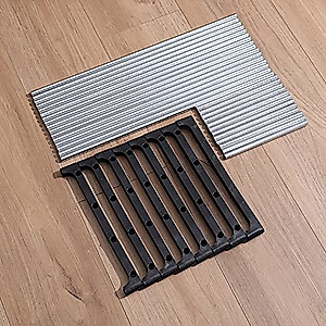 Rehomy 5-Tier Shoe Rack Organizer Sturdy Metal Pipes Shoe Shelf Storage Organizer Tower Stores 10 Pair of Shoes