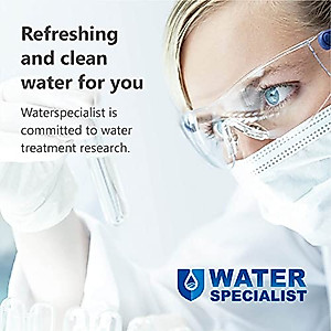 Waterspecialist Water Bottle Filter, Replacement for Brita BB06, Brita Hard Sided, Sport and Stainless Steel Bottle Filter, 5 Count