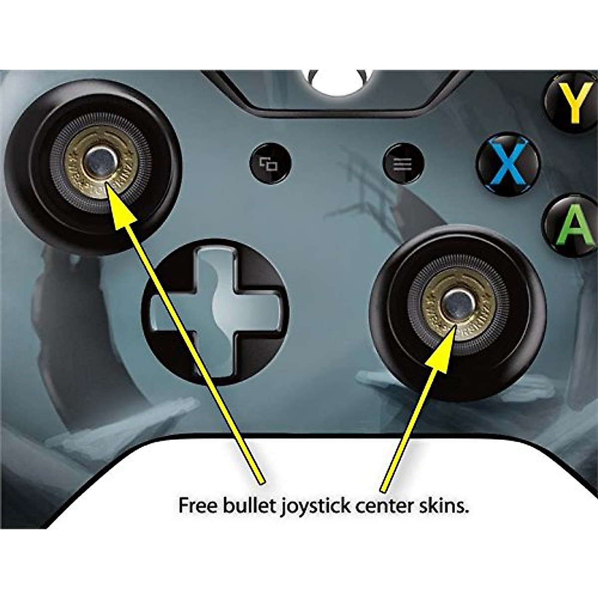 WraptorSkinz Decal Style Vinyl Skin Wrap Compatible with Xbox One Original Wireless Controller Destiny