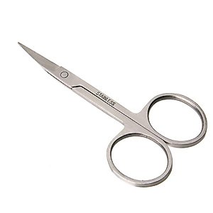 Stainless Steel Makeup Scissors Nose Hair Eyebrow Scissors Makeup Tool