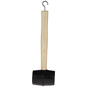 Coghlans, Rubber Mallet (9460), Alloy Steel, Black