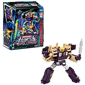 Transformers Toys Legacy Evolution Leader Blitzwing Toy, 7-inch, Action Figure for Boys and Girls Ages 8 and Up