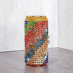 DOUBAO Coke Can Diamond Evening Clutch Crystal Rhinestone Wallet and Tote