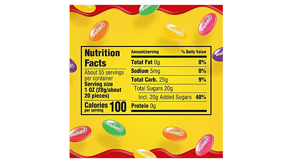Starburst Jelly Beans - Fruity Flavor, 54 Ounce Bulk Candy