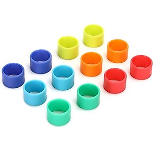 XLR-6c Colored Mic Cable Rings