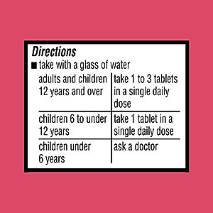 Women's Laxative Tablets, Bisacodyl 5mg 200ct (Two 100ct Bottles) by Equate Compare to Dulcolax Pink