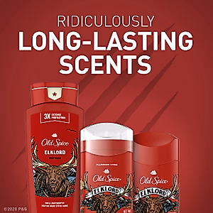 Old Spice Aluminum Free Deodorant for Men, ElkLord, 48 Hr. Protection, 3.0oz (Pack of 3)