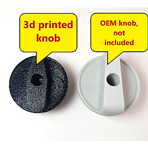 Replacement Knob Switch Run Choke for Ryobi Inverter Generator 2000, 2050, 2200, 2300 watts and compatible screw - new, 3d printed part