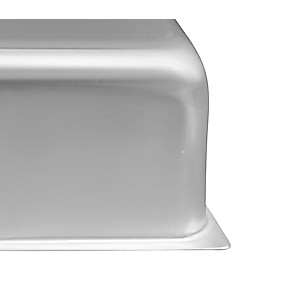 Soro Essentials- Full Size Aluminum Spillage Pan- Fits Full Size Anti-Jamming Steam Pan Restaurant Steam Table Pan Commercial Catering Food Pan for Commercial Kitchen Supplies