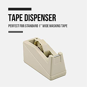 Lichamp Desktop Tape Dispenser Holder with Large 3 inches Core for Masking Tape, Heat Transfer Tape Sublimation, Painters Tape, Freezer Tape and Kitchen Tape