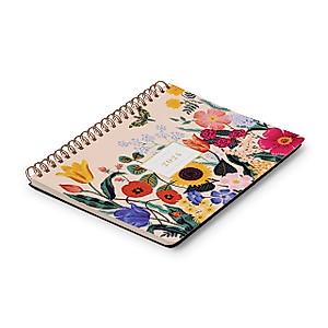 RIFLE PAPER CO. 2024 Blossom 12-Month Top Spiral Planner - Monthly and Weekly Dated Planner, Sturdy Double Spiral Top, Space for Monthly Notes and Weekly To Do List